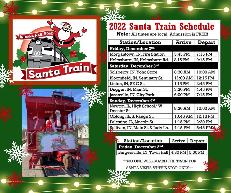 The Santa Train – Morgantown